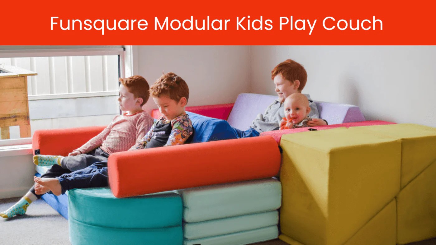 Funsquare Modular Kids Play Couch Funsquare