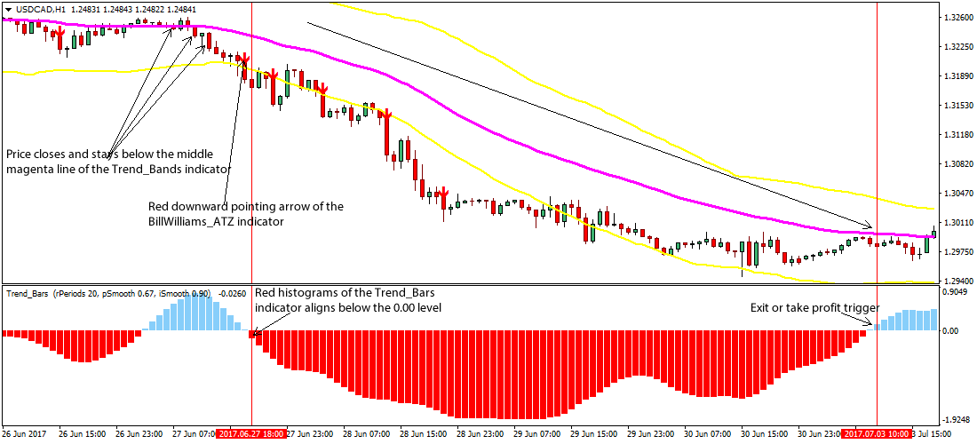 Awesome Trend Bars Forex Trading Strategy