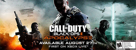 Call of Duty: Black Ops II - Apocalypse exploding onto Xbox Live on Aug ...