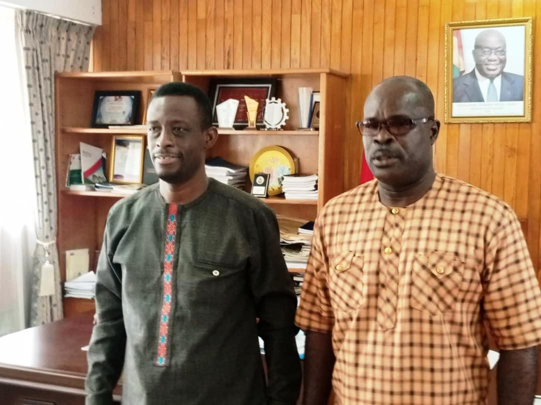 Western Region: GBC Regional Director visits Regional Minister
