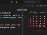 How To Display Multiplication Table In Python For Beginners