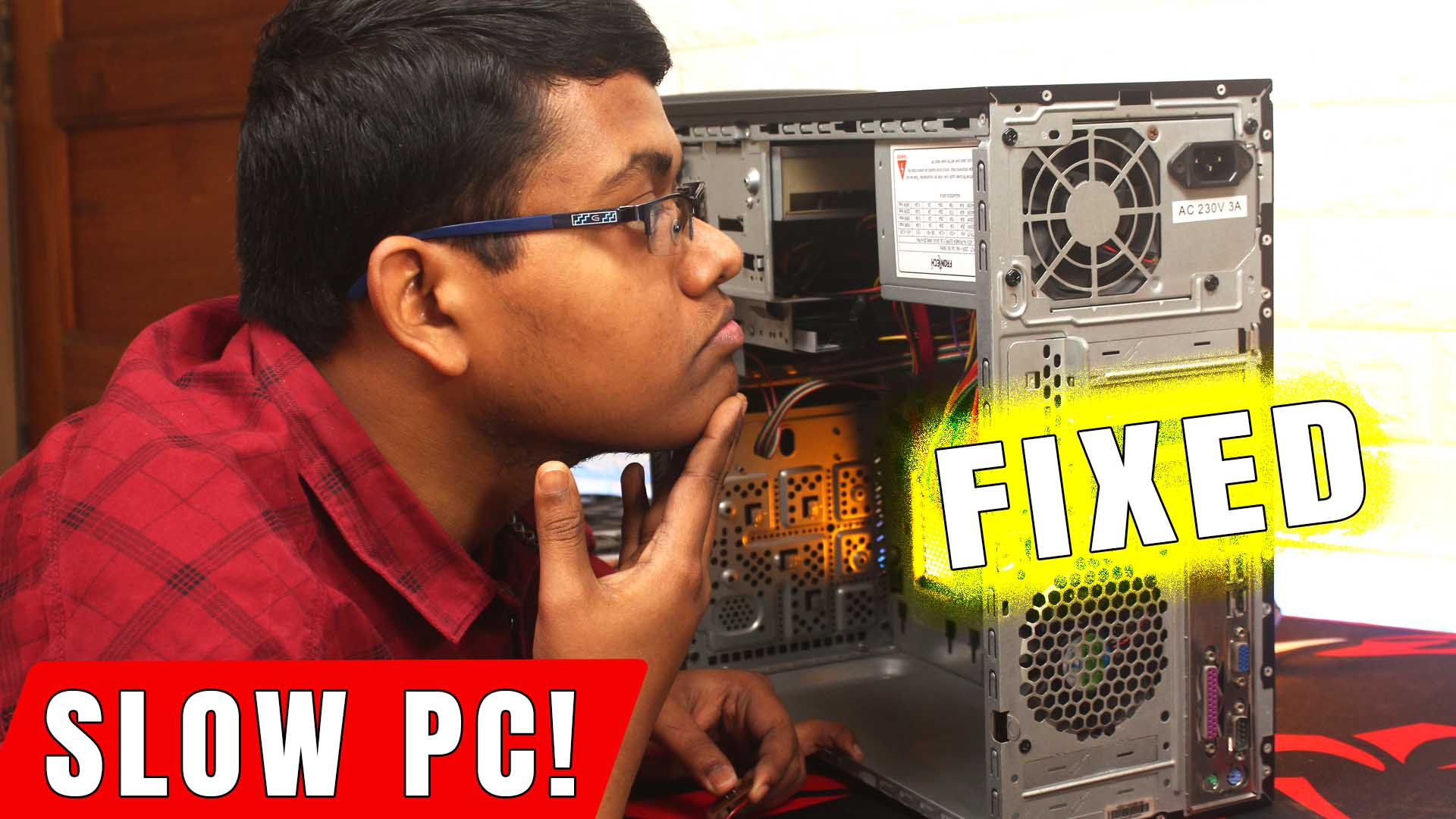 Computer Running Slow! How to Make Computer Faster - GEEKY SOUMYA