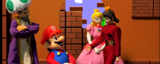 Quando o Super Mario conheceu os pais da Princesa - GeekZilla