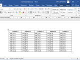Opendatasource Word