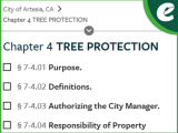 Tree Canopy Preservation Legislation General Code