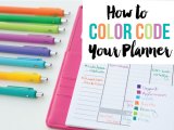 How To Color Code Your Planner Get Organized Hq