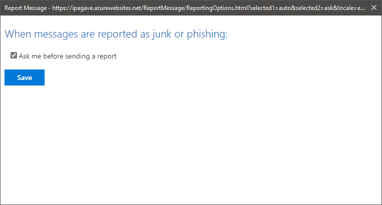 Enable Phishing and Junk Mail Protection - Outlook for Microsoft 365