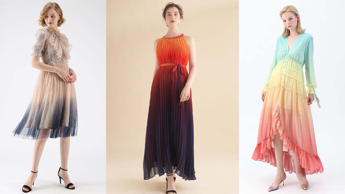 7 Trendy Gradient Dresses For A Unique Look