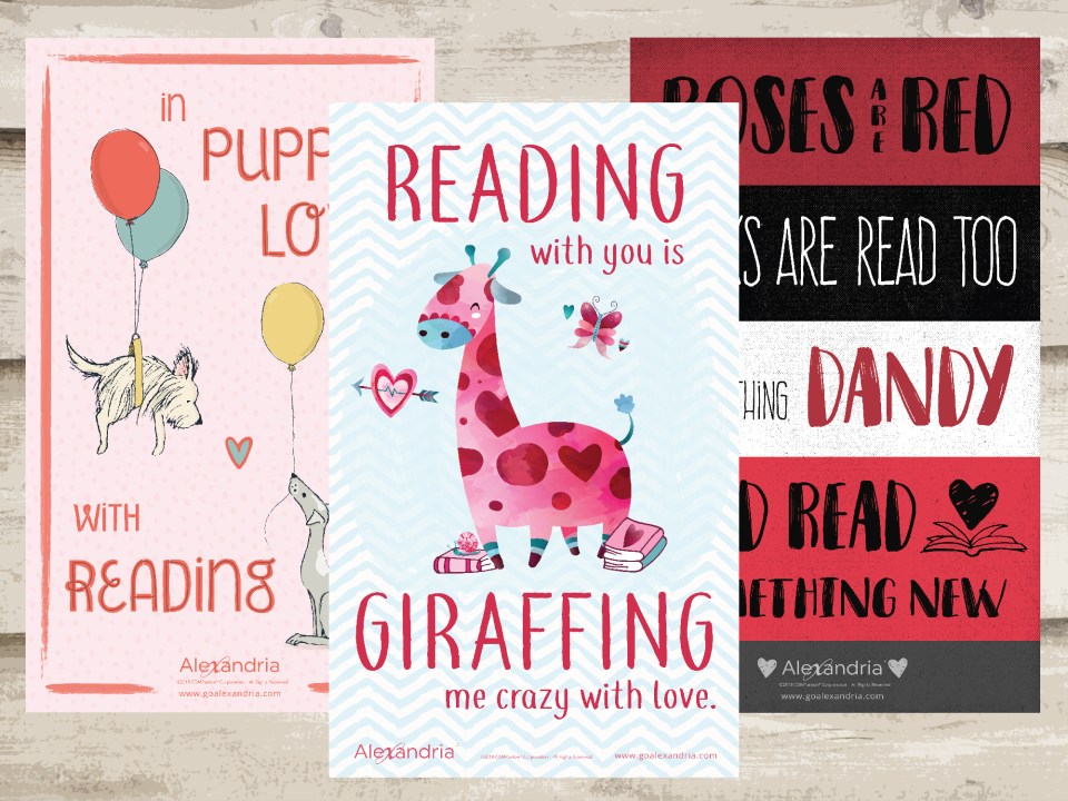 FREE February Library Reading And Book Posters Alexandria free-february-library-reading-and-book-posters-alexandria