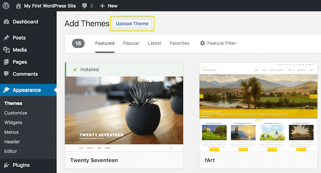 How To Install A Wordpress Theme A Beginners Guide Godaddy Blog
