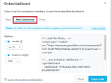 Embed Visualizations Using Web Components Gooddata Cloud