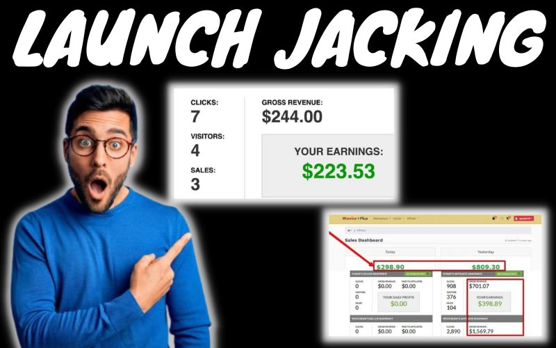 Launch Jacking Tutorial - Make $100/Day Free Google.