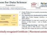 Gradskey Data Science With Python Foundation Course