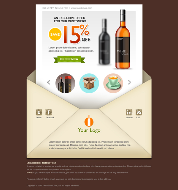 Creative Email Newsletter PSD Template GraphicsFuel creative-email-newsletter-psd-template-graphicsfuel