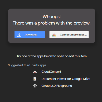 Whoops | Gray Technical, LLC