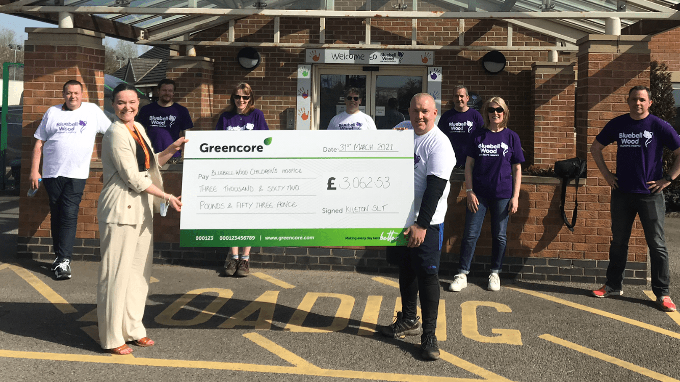 SLT - Cheque presentation - Greencore