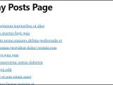 How To Show A List Of Posts On A Page In Wordpress Greengeeks