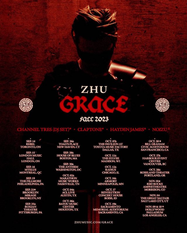 ZHU Announces The Grace Tour - Here’s How To Get Presale Code Tickets - Grimy Goods