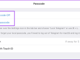 How To Lock Telegram Using Passcode On Desktop And Mobile Guiding Tech