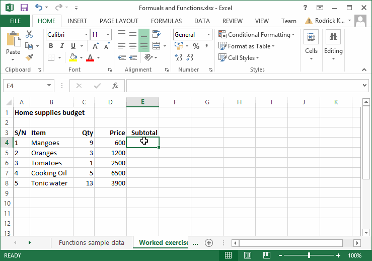 How To Write An Equation In Excel - Tessshebaylo
