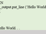 Pl Sql First Program Hello World Example
