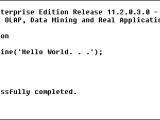 Pl Sql First Program Hello World Example