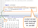 Python Calendar Tutorial With Example