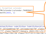 Solved Python Calendar Python 3 Autocomplete Ready O C Import