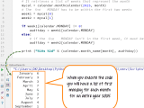 Python Calendar Tutorial With Example