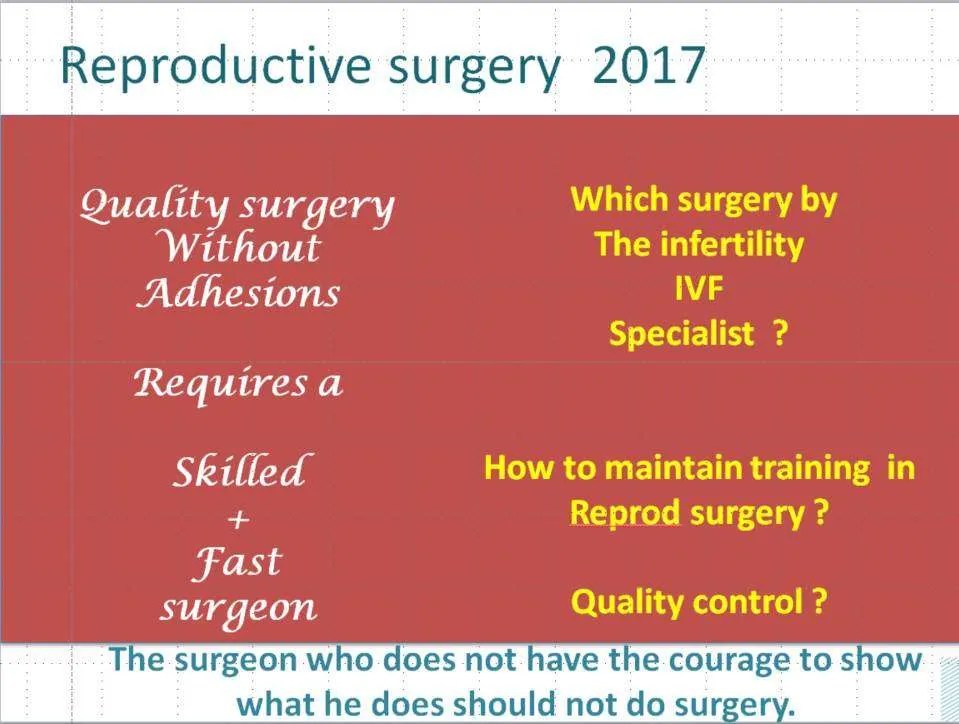 Infertility surgery - gynsurgery.org