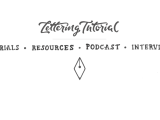 Hand Lettering Tutorial Learn Lettering