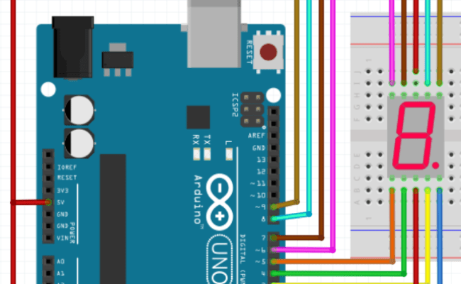 Introduction To Arduino 7 Segment Display Eroppa