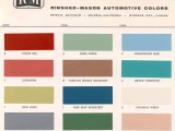 1950 1959 Ford Paint Codes