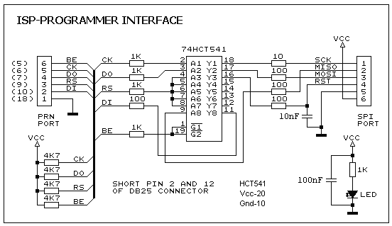 8051 Microcontroller Usb Programmer Circuit Schematic Circuit Diagram
