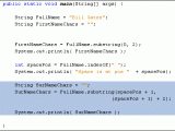 Java For Complete Beginners Substring