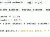 Java For Complete Beginners Double Variables
