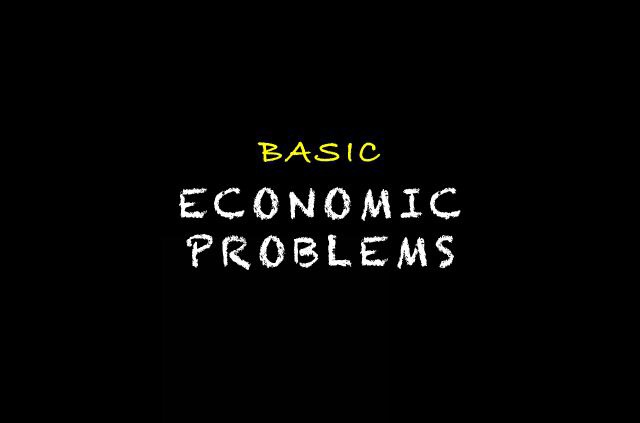 Basic Economic Problem - HS Tutorial