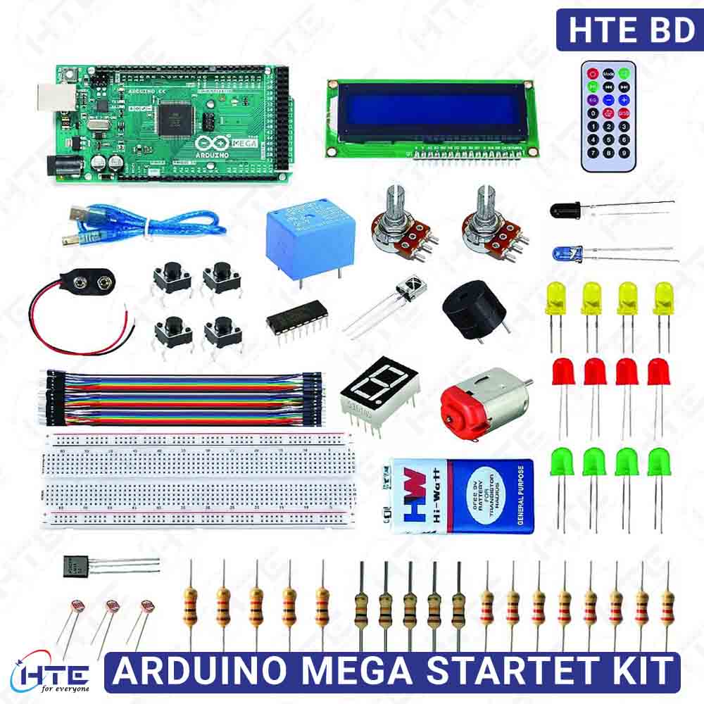 Arduino Mega2560 Based Starter Kit By HTE BD - HTE Babgladesh