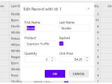 Setting A Editable Grid Help Docs Blazor Documentation Https Www