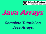 Learn Fundamentals Of Java Programming Array Manipulation In Java
