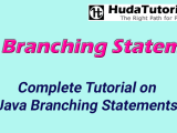 Java Branching Statements