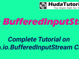 Java Bufferedinputstream Class