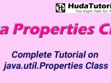 Java Properties Class Properties Class In Java