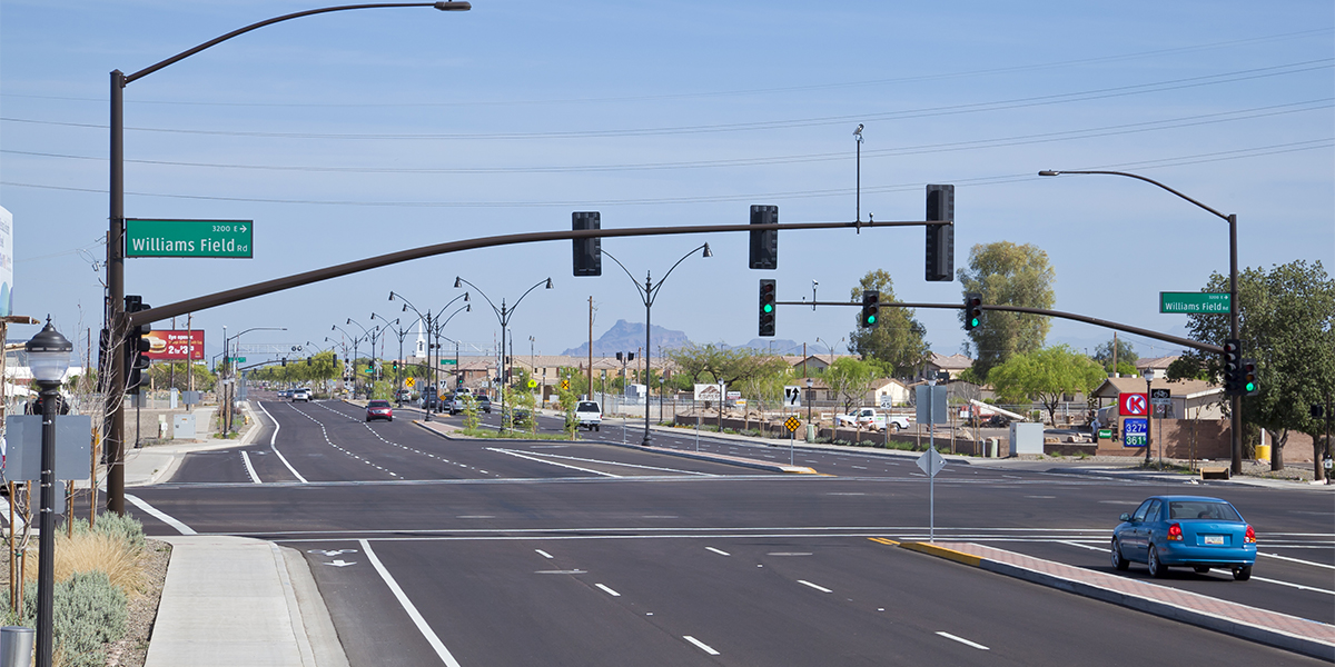 Higley Road and Williams Field Road Improvements - Hunter Contracting Co