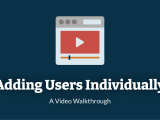 Adding Users Individually
