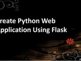 How To Create Python Web Application Using Flask I2tutorials