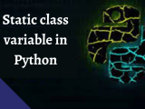 Static Class Variable In Python I2tutorials Static Class Variable