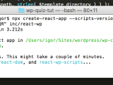 Building A Quiz With React And Wordpress Rest Api React Wp Scripts