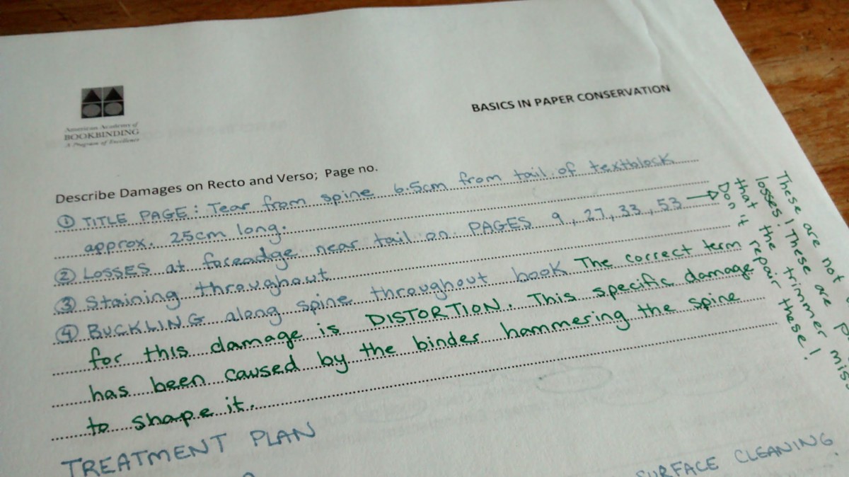 Preserving Imperfections – Basics in Paper Conservation - iBookBinding