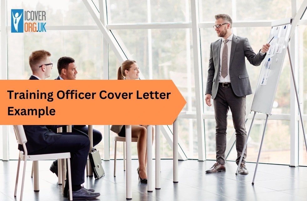 Training Officer Cover Letter Example - icover.org.uk